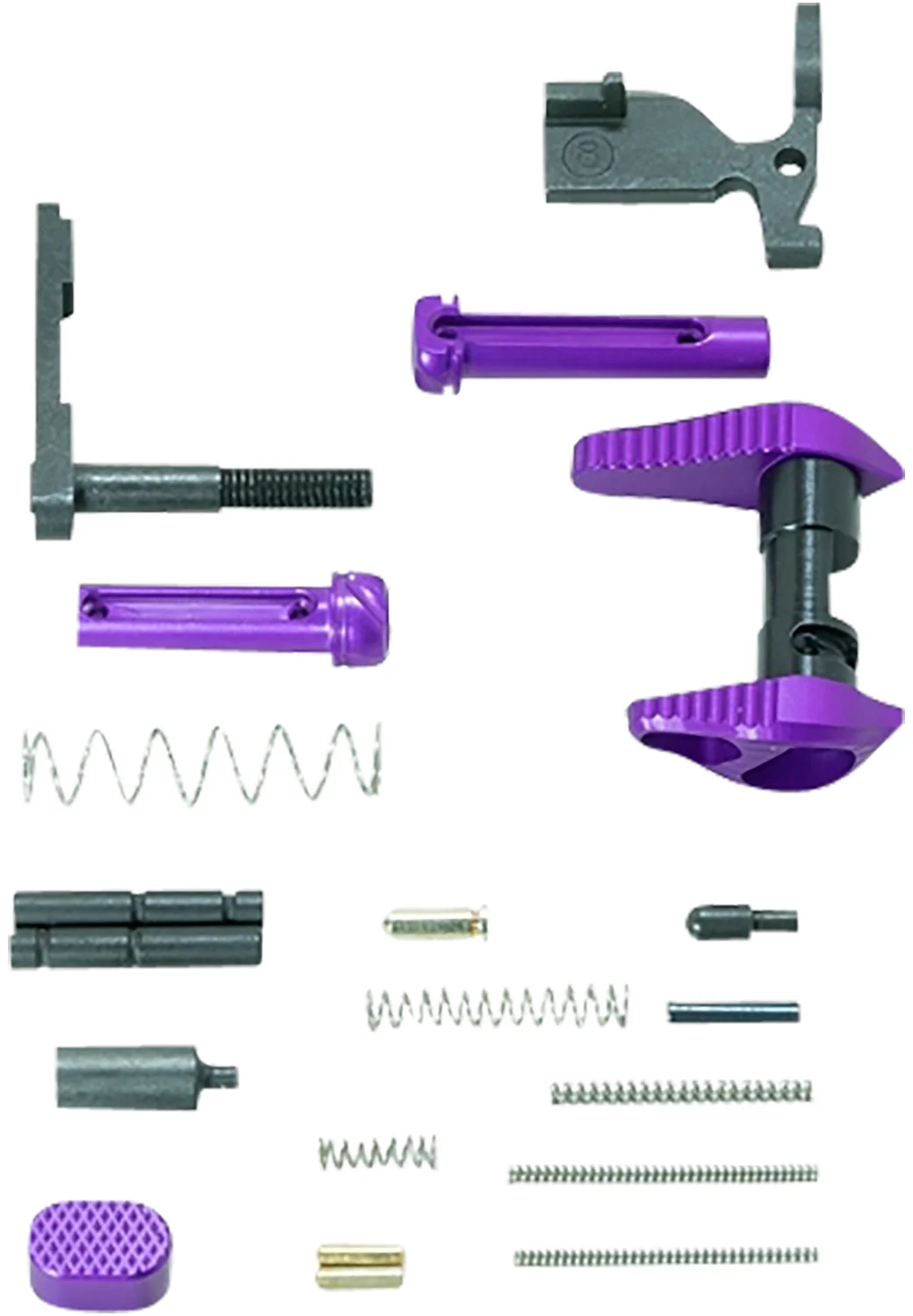 Timber Creek Outdoors ARLPKPPA Lower Parts Kit Purple Anodized Aluminum ...